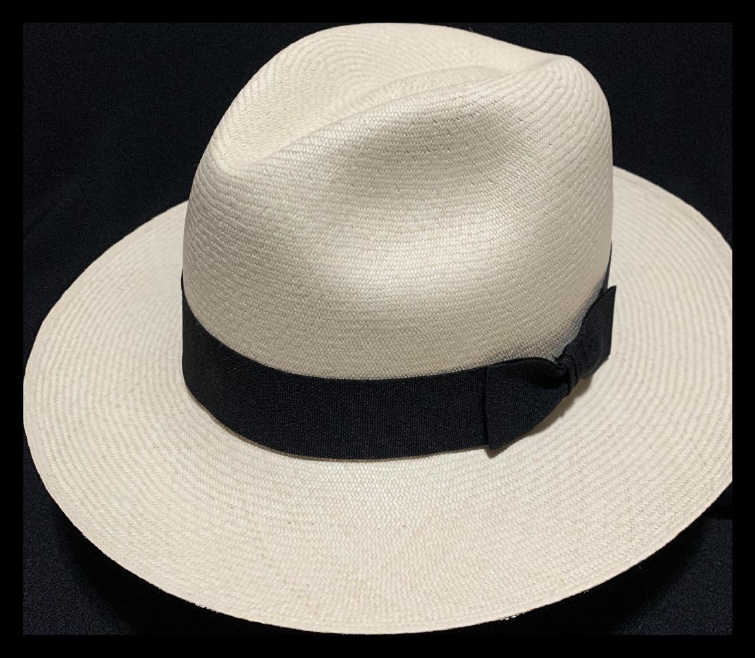 Genuine Handmade Montecristi Super Fino Classic Fedora Hat