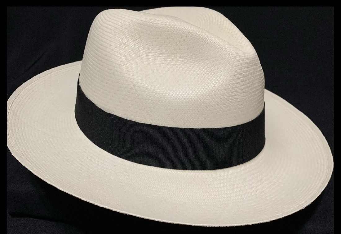 Genuine Handmade Montecristi Super Fino Classic Fedora Hat